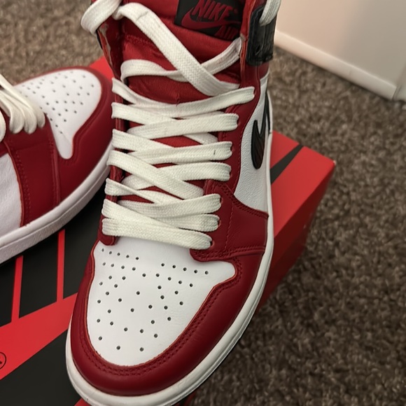 jordan one | Shoes | Wmns Air Jordan Retro High Og Satin Red ...